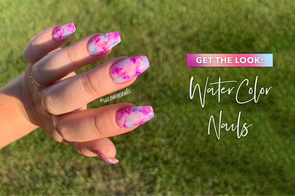 Water Color Nail Tutorial – Revel Nail - Revel Nail Blog