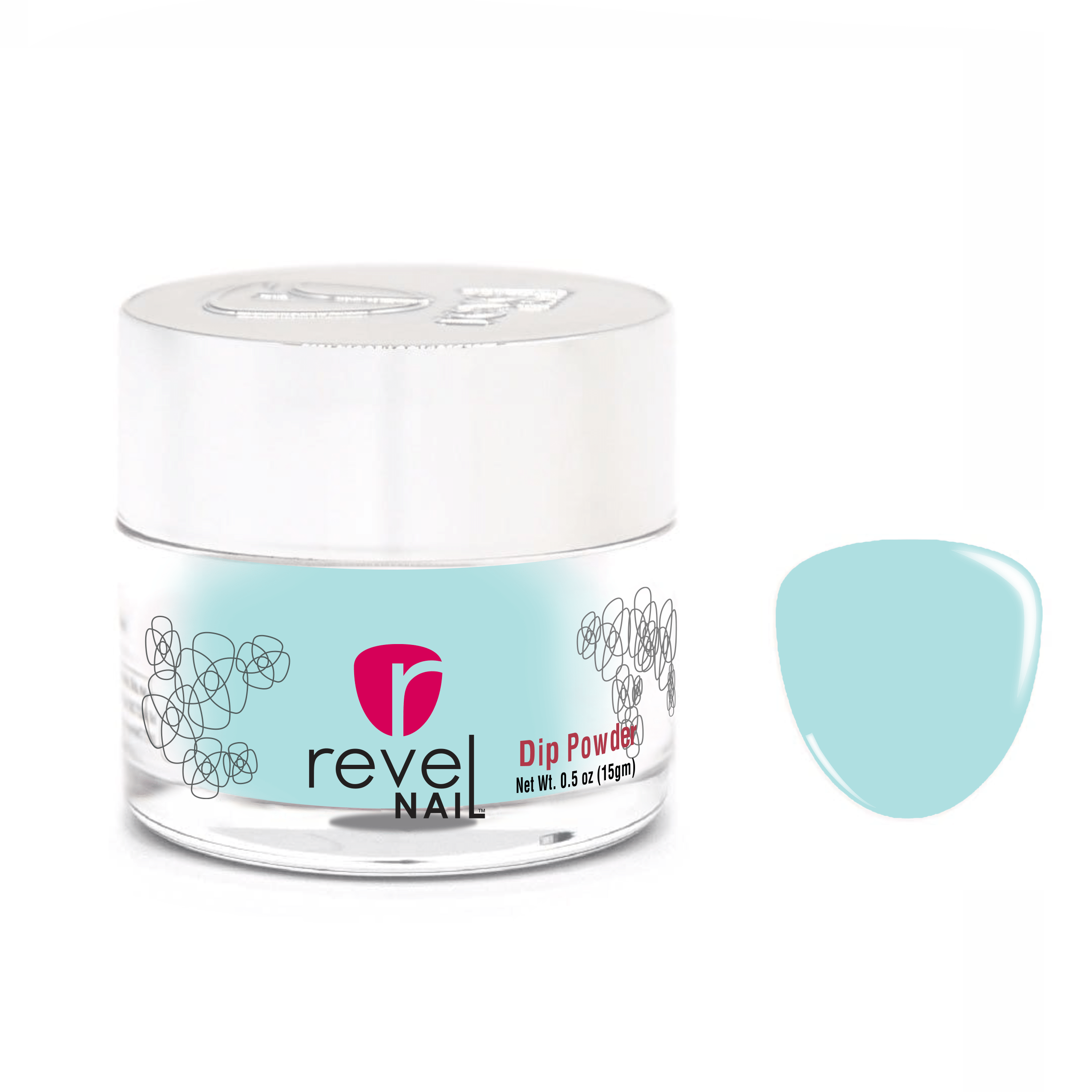 D2510 Fresh Air Blue Creme Dip Powder – Revel Nail