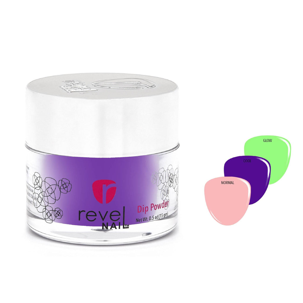 D860 Lead With Love Purple Creme Dip Powder – Revel Nail