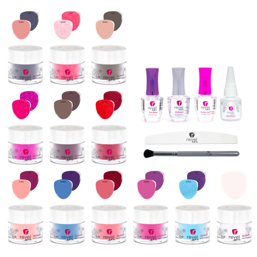 Dip Powder Starter Kits | One and Four Color – Revel Nail
